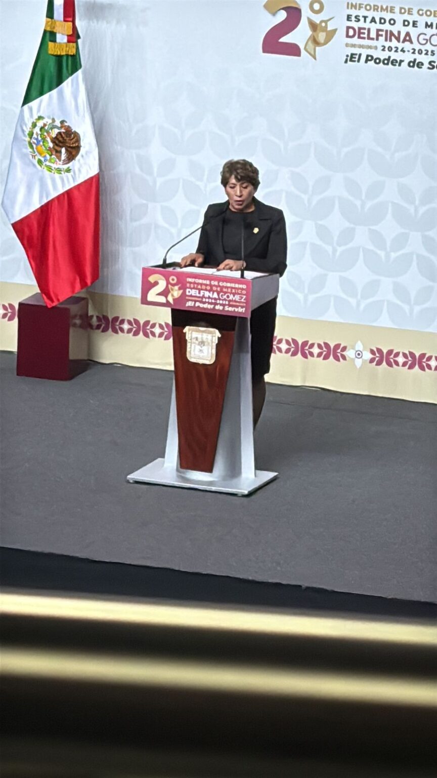 La gobernadora Delfina Gómez rinde su Segundo Informe: récord de ...